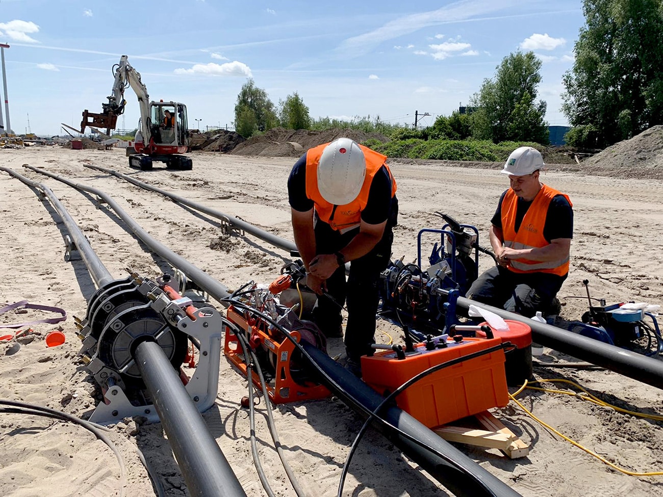 Compleet PE-assortiment voor de ondergrondse infra