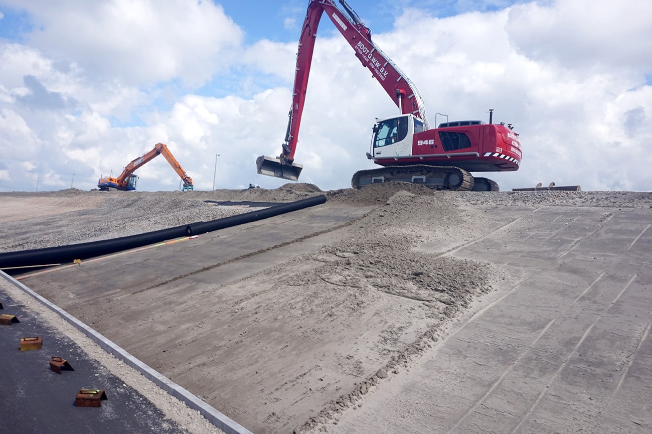Duurzame dijkconstructie dankzij geotextiel
