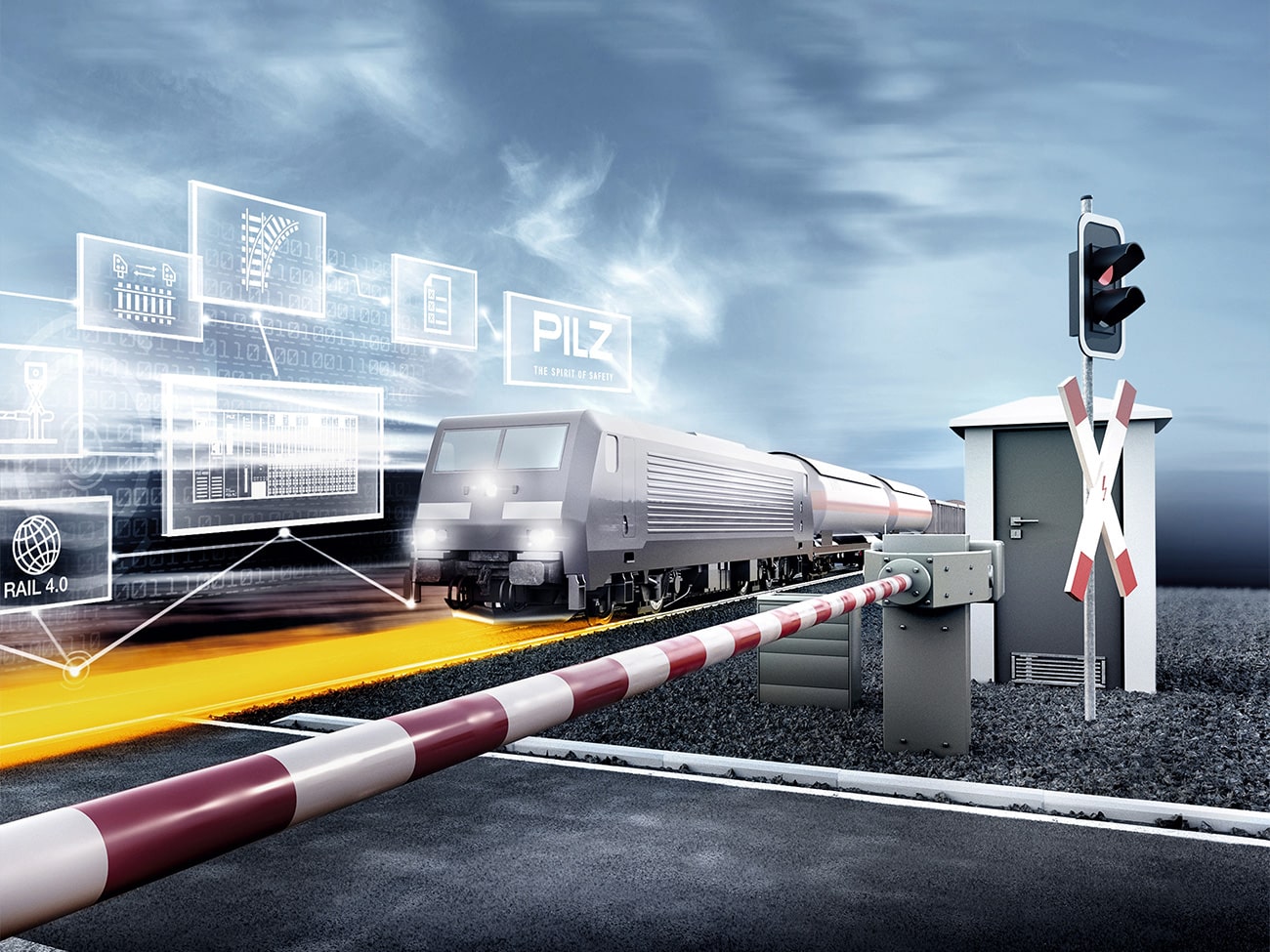 Safe control technology for tomorrow's rail transportation