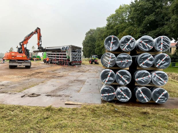 Een nieuwe fossielvrije biobased HDPE-buis