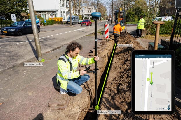 Werken zonder graafschade dankzij digitaal inmeten en 3D gps ...